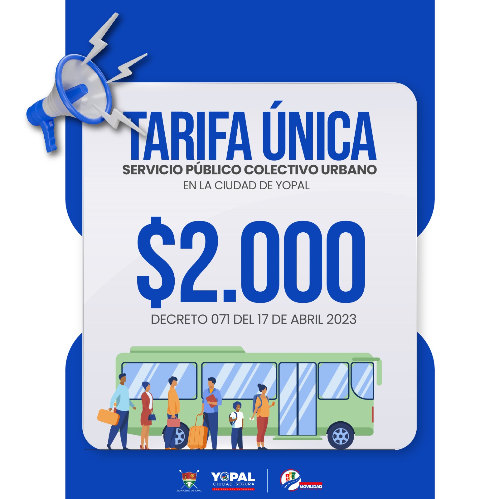 Hay nueva tarifa para el servicio de transporte público colectivo – Noticias en Línea