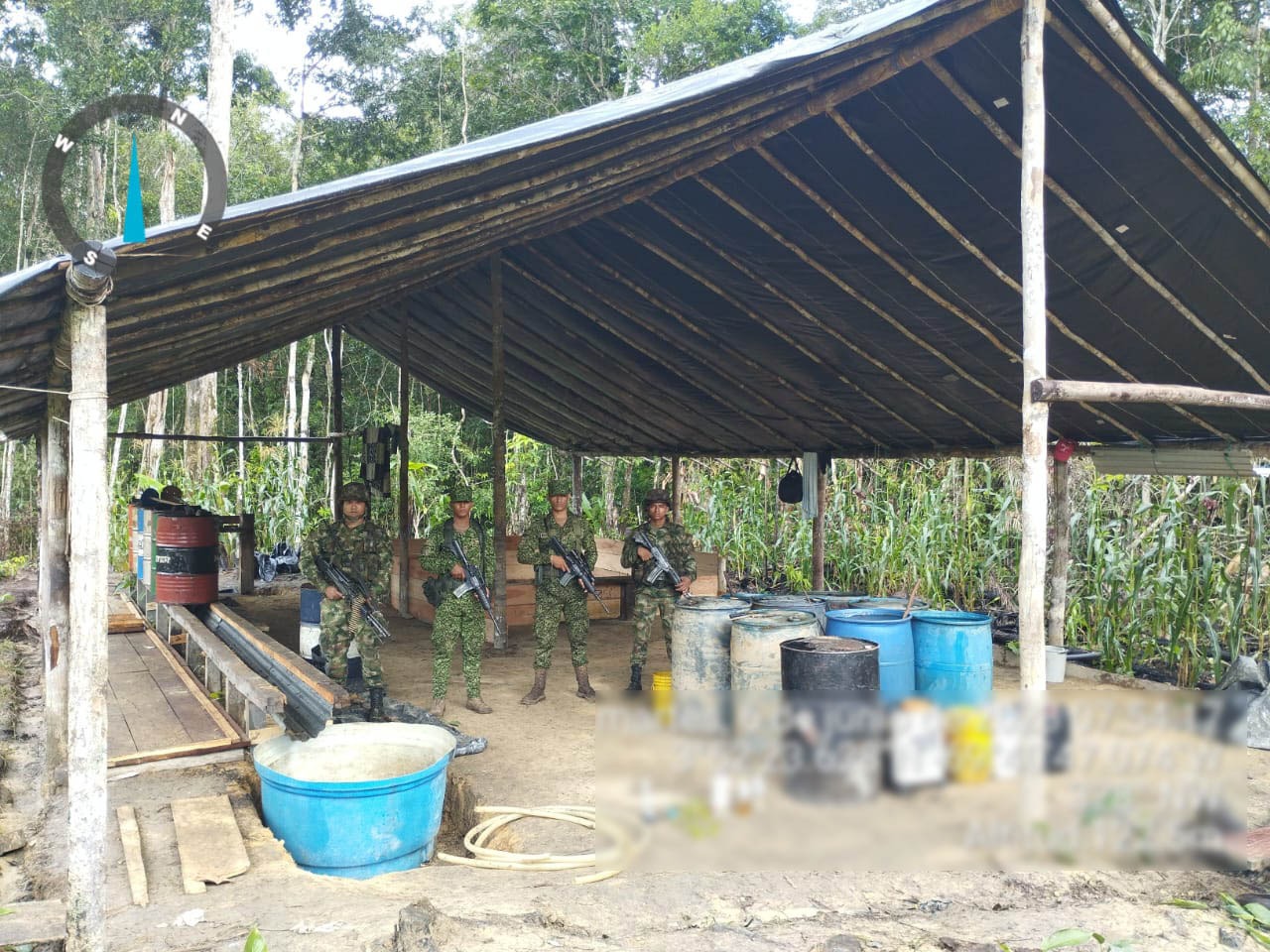 Fue destruido material de guerra e infraestructuras para el ...