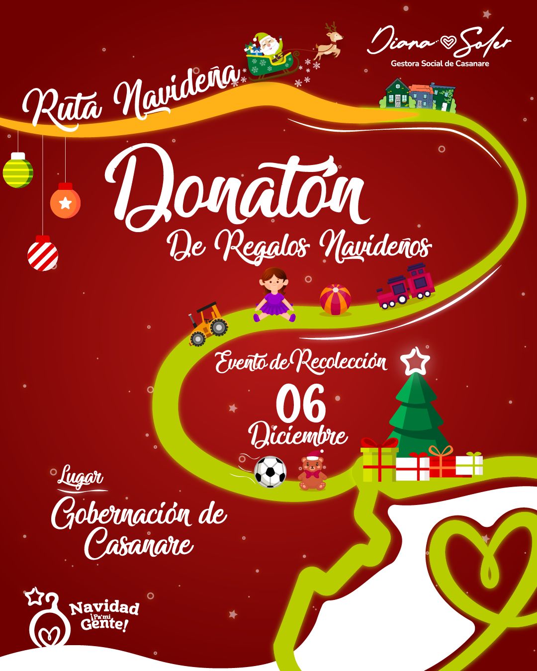 Inicia ‘Navidad Pa’mi Gente’ con la Donatón de Regalos en Casanare para ...