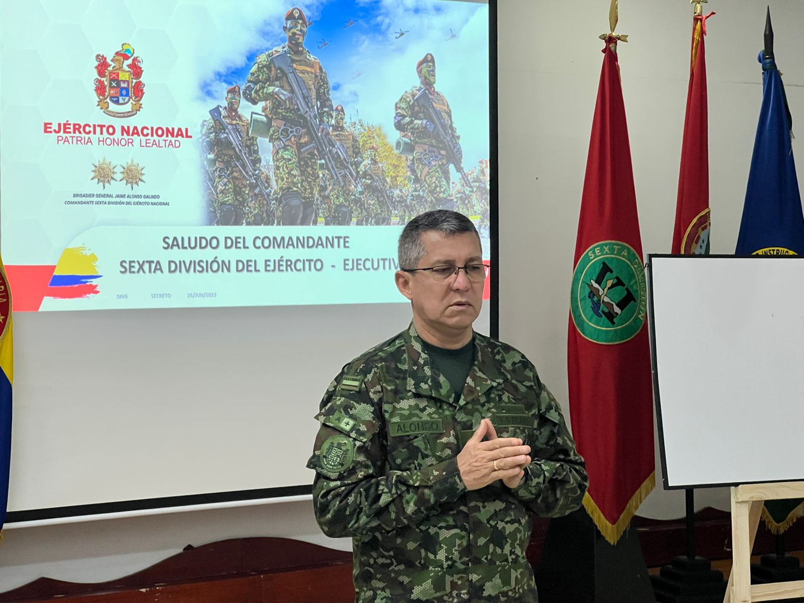 General Jaime Alonso Galindo, será el nuevo Comandante de la Octava ...